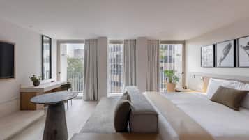 Suite Premium, 2 quartos | Cofre no quarto, secretária