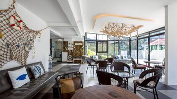 Sala de estar do lobby