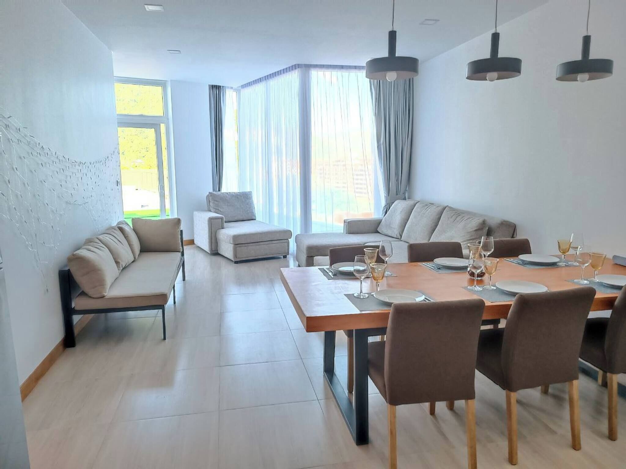 Apartamento, 2 quartos, fumadores, varanda | Sala de jantar