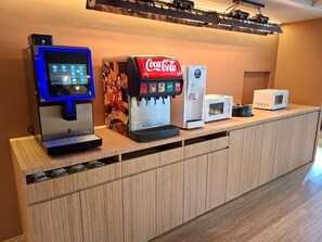 Área de estar no saguão