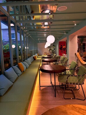 Sala de estar do lobby