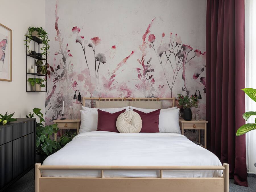 Quarto Duplo Club | Minibar grátis, com decoração personalizada