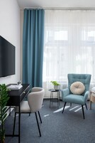 Quarto Clássico com Cama de Casal | Minibar grátis, berços/camas para crianças grátis, Wi-fi grátis