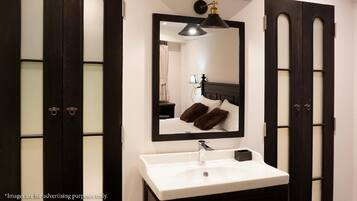 Quarto Deluxe, 1 cama king-size | Wi-fi grátis, roupa de cama fornecida