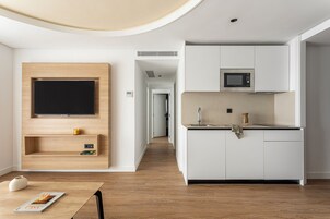 Apartamento, 2 quartos | Área de estar