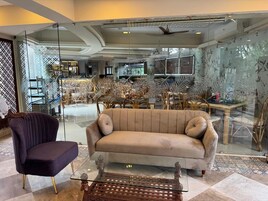 Sala de estar do lobby