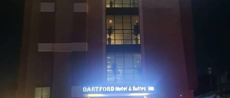 Entrada do alojamento