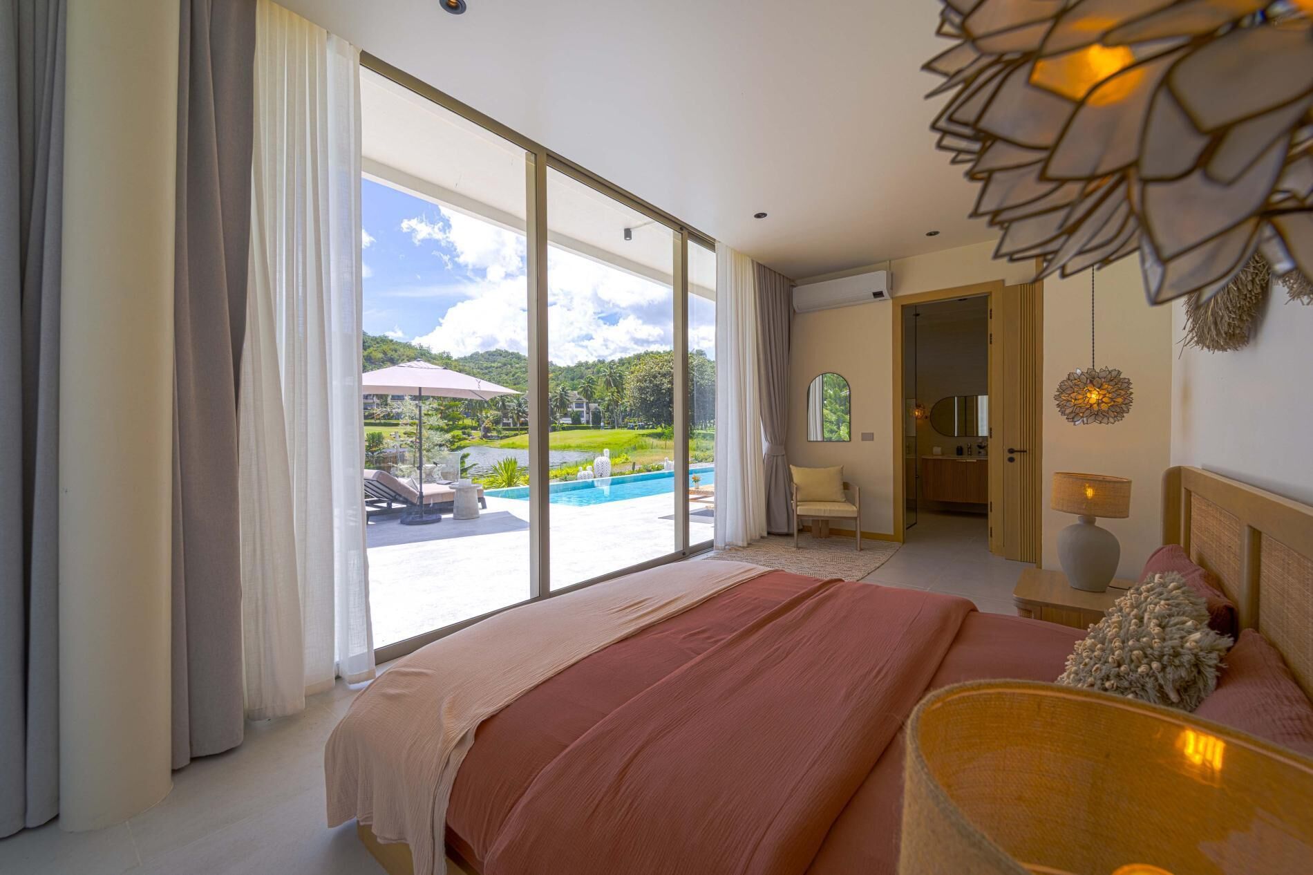 Vila, vista para a montanha | Vista do quarto