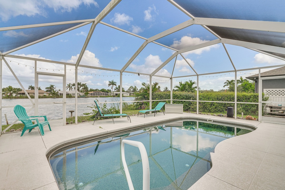 2 Mi To Bunche Beach, Waterfront Fort Myers Home - Fort Myers