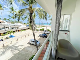 Suite Comfort, 1 quarto, varanda, vista para o mar | Vista para a praia ou o mar