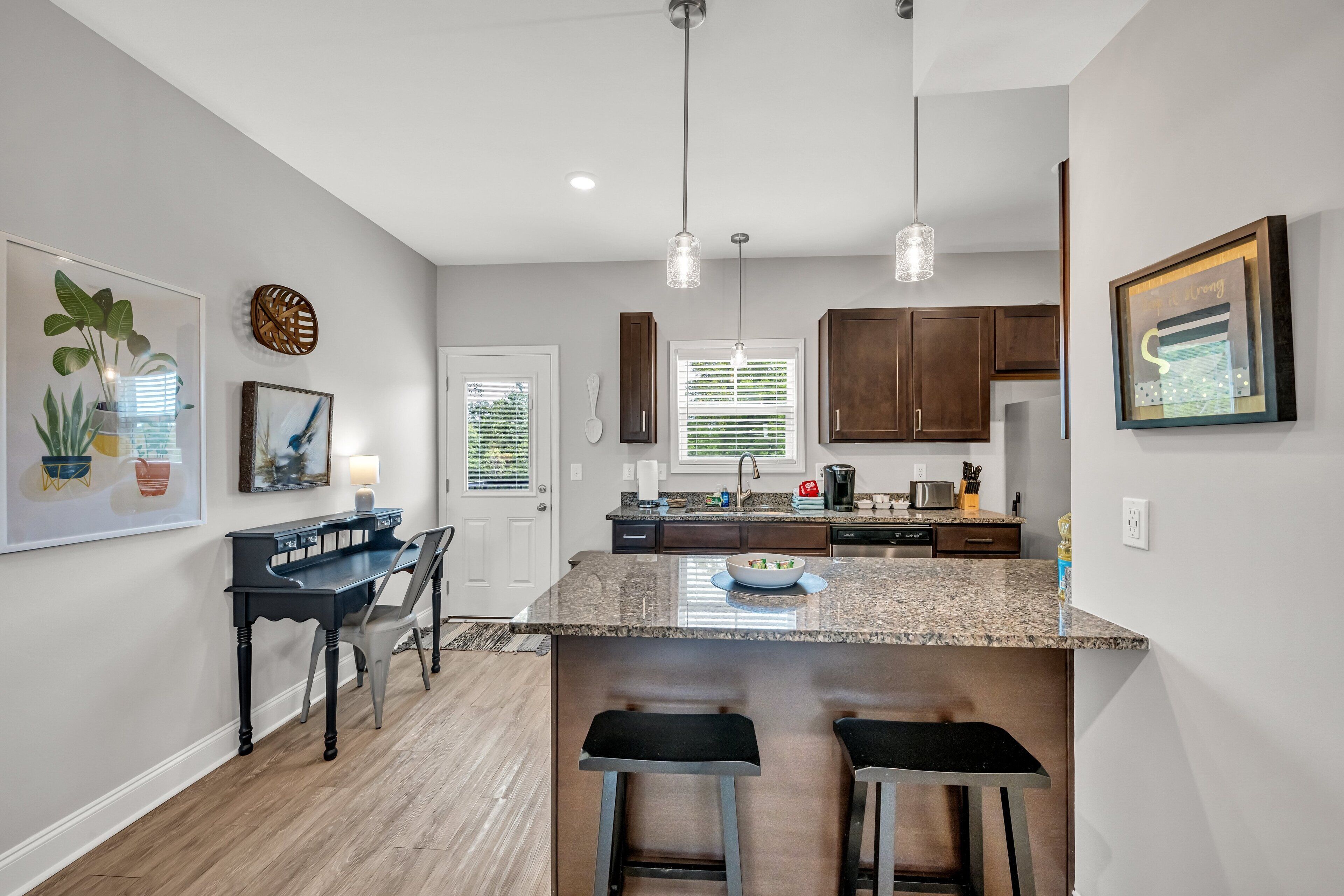 Casa, 2 camas queen-size, cozinha, vista para o jardim (Unit #602 (1625 Golf Club Ln)) | Cozinha privada