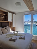Casa Móvel de Luxo, cozinha, vista para o mar | Cofre no quarto, cortinas/cortinados opacos, quartos insonorizados