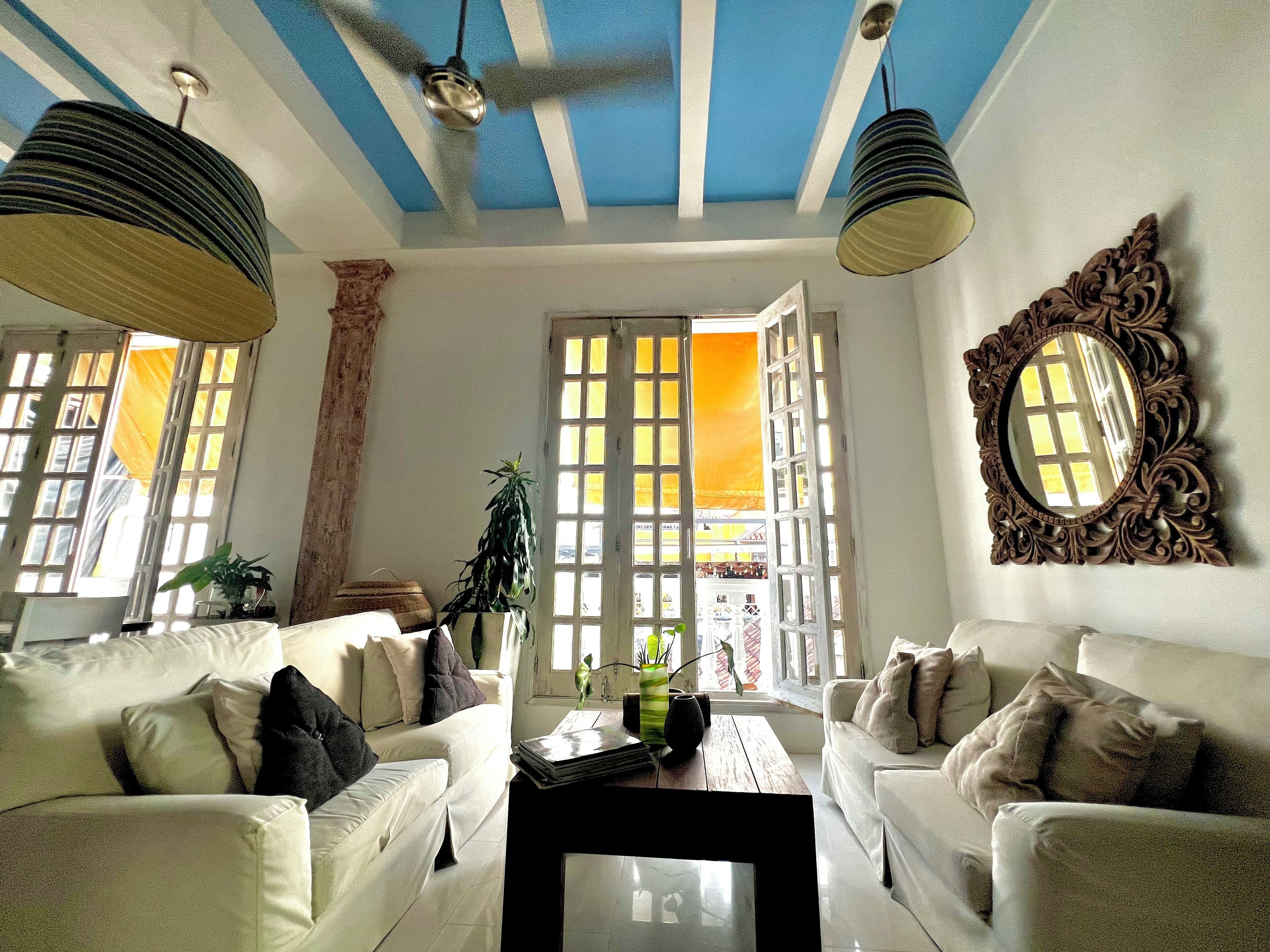 Sala de estar do lobby