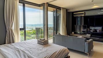 Deluxe King Room | Vista do alojamento