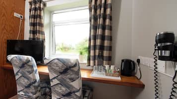 Secretária, secretária adequada para computadores portáteis