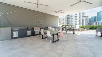 Terraço no piso superior