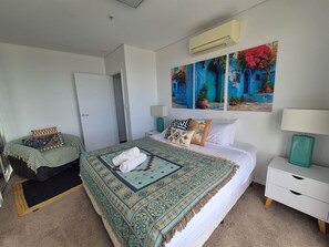Apartamento Design, vista para o rio | Lençóis de algodão egípcio, roupa de alta qualidade 