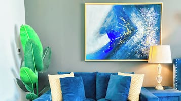 Estúdio Exclusivo, varanda, Vista para a cidade | Cofre no quarto, secretária adequada para computadores portáteis