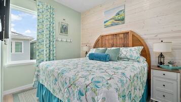 Casa, 3 quartos, piscina privativa, vista para o oceano | Secretária, secretária adequada para computadores portáteis