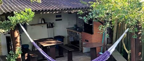 Área para churrasco/piquenique