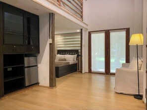 Cabana de Madeira Exclusiva, vista para o jardim | Wi-fi grátis 