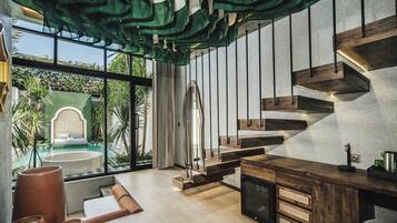 Vila superluxo, 1 quarto, vista para a piscina | Fachada