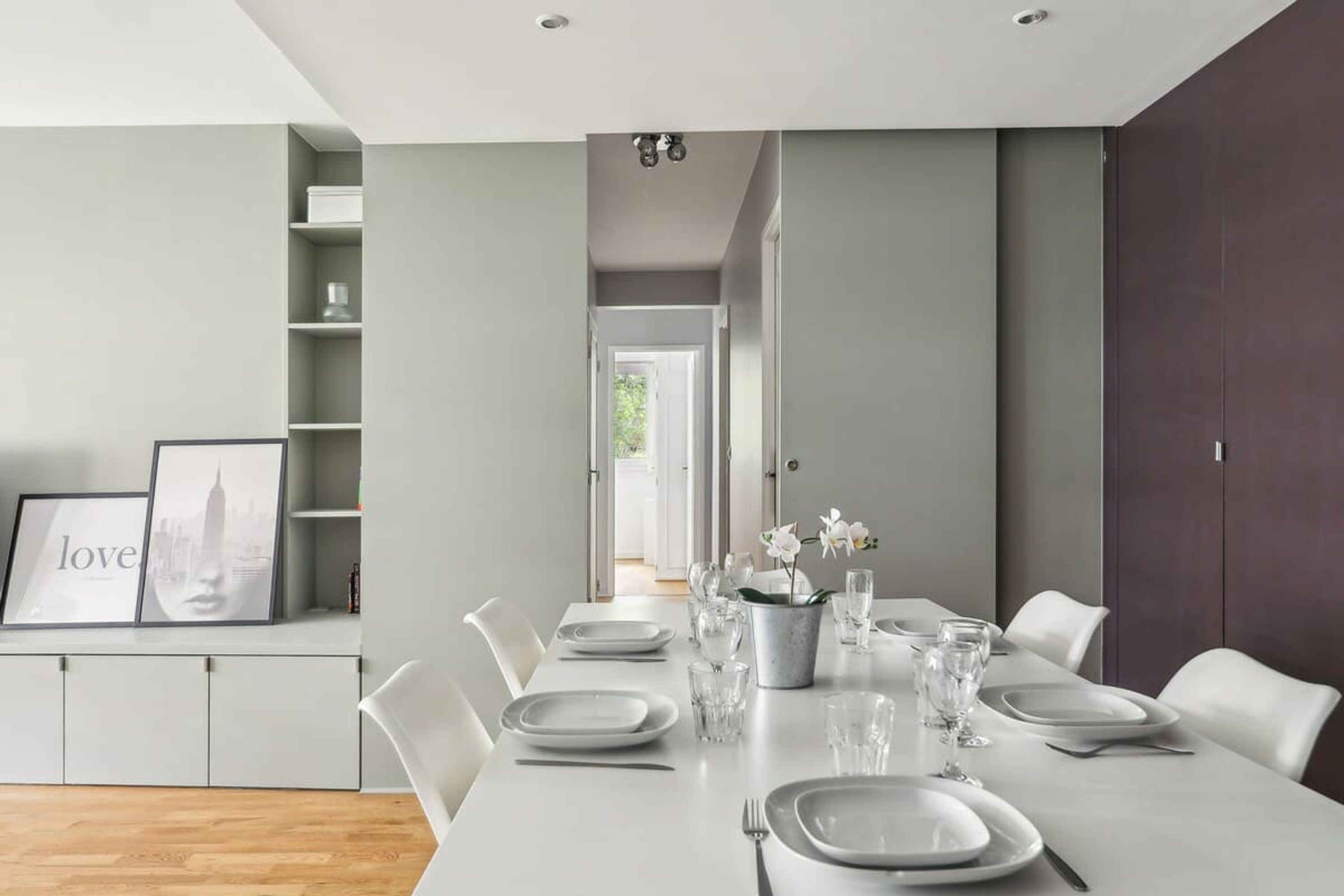 Apartamento, fumadores | Sala de jantar