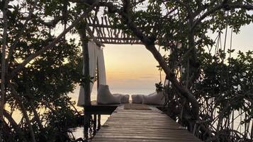 Villa de Luxo, vista para o mar | Terrenos do alojamento