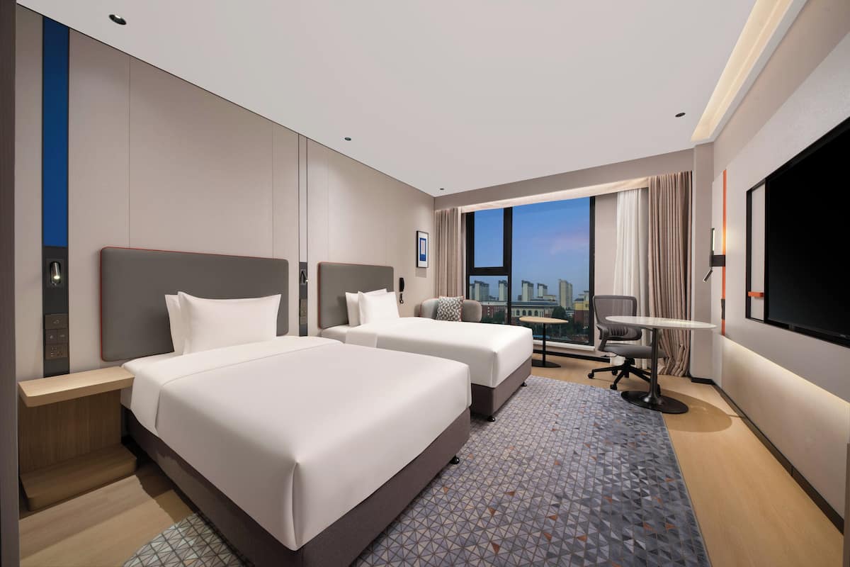 Roupa de alta qualidade, edredões de penas, secretária