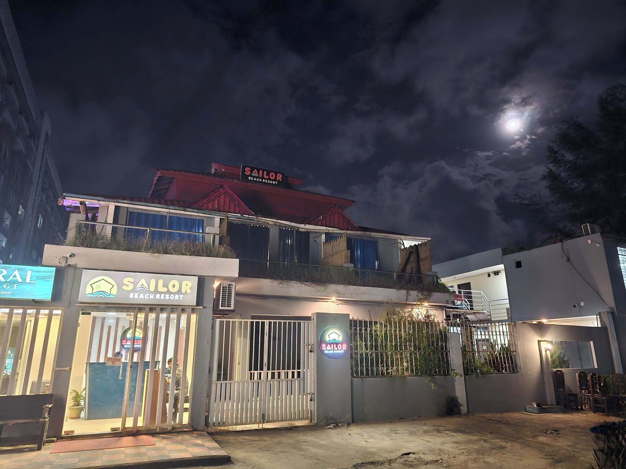 Fachada do alojamento