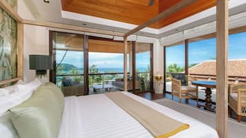 Villa Superior, 5 quartos, vista para o mar | Cofre no quarto, Wi-fi grátis