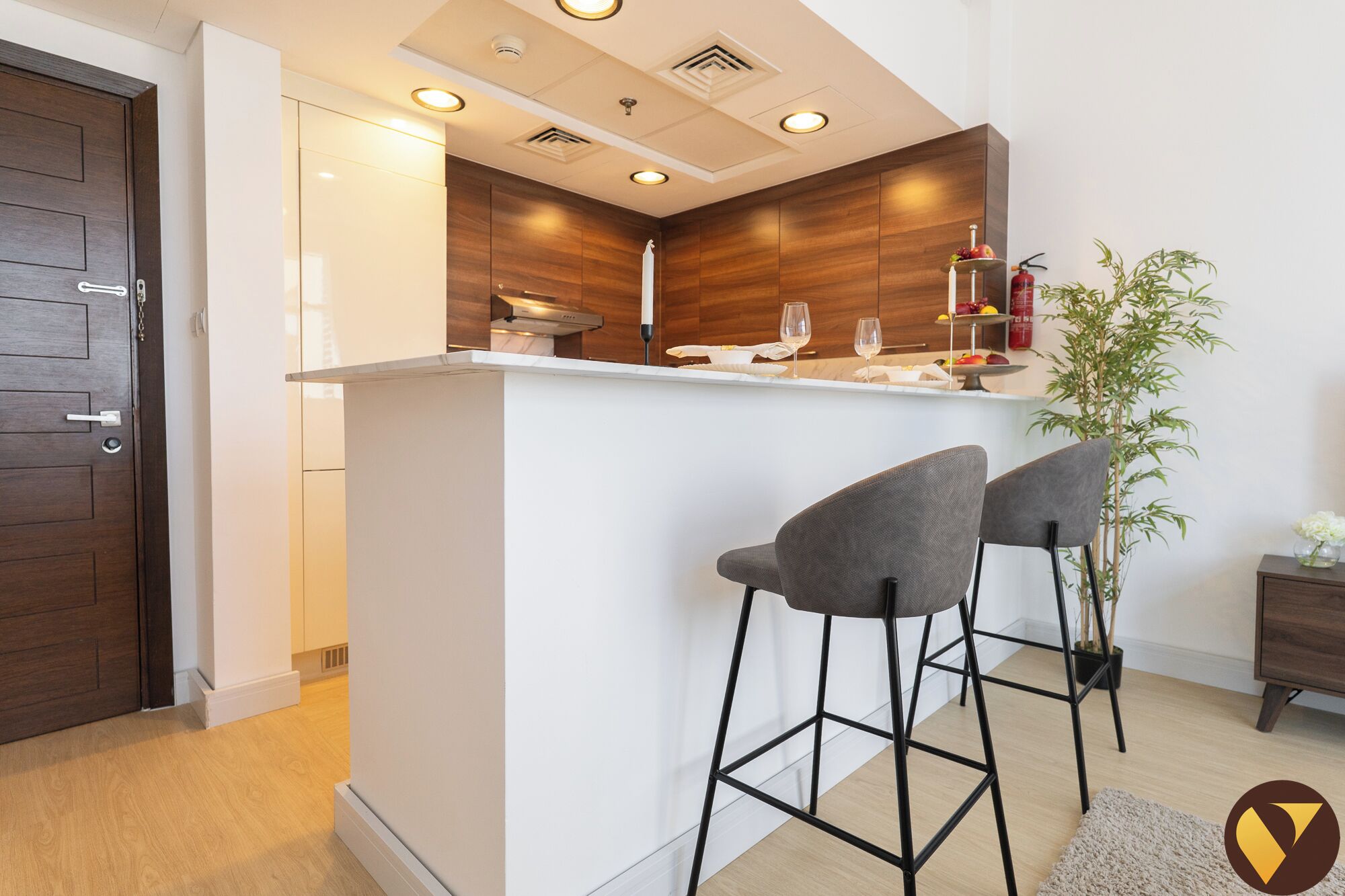 Apartamento de Luxo, varanda, vista para o canal | Varanda