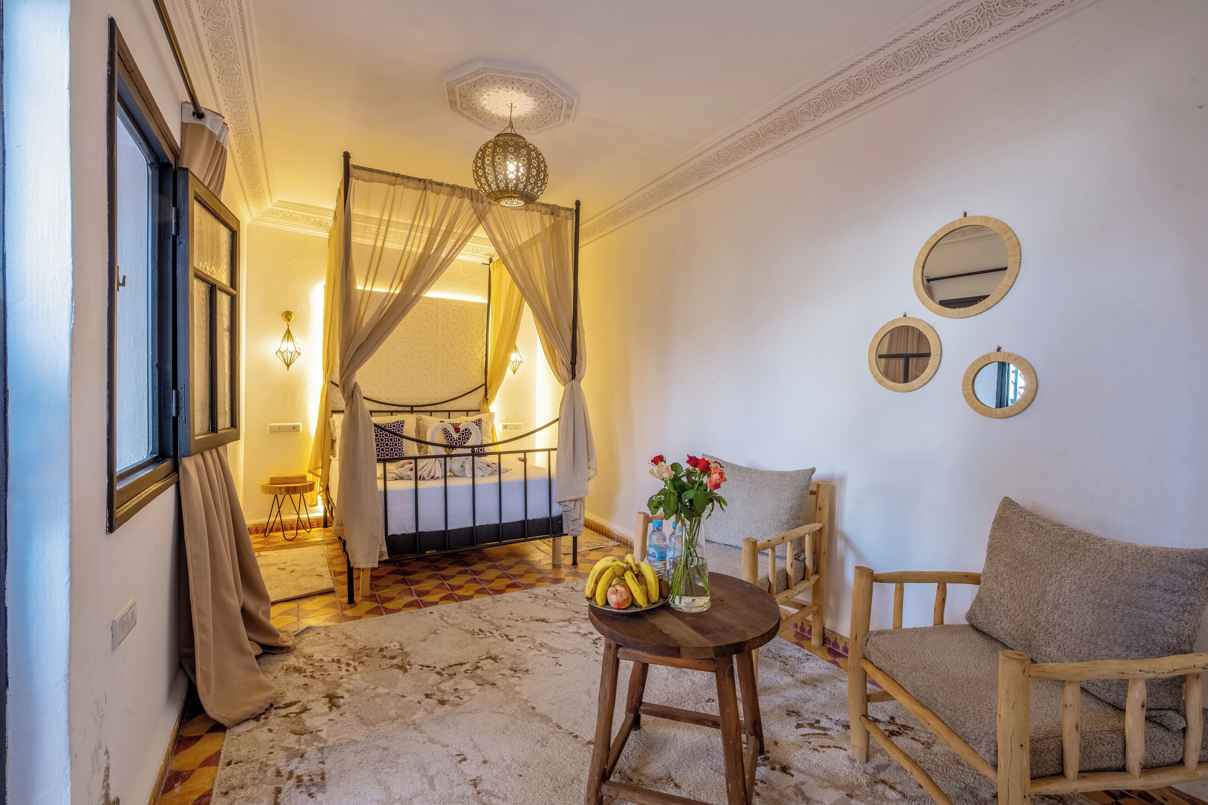 Quarto Duplo, pátio, Vista para a cidade | Wi-fi grátis 