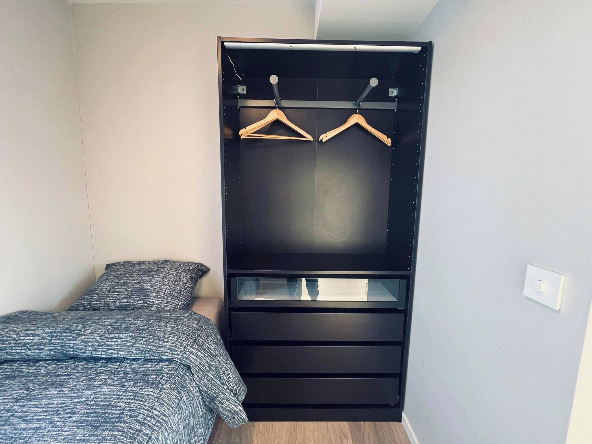 Apartamento, 1 quarto, varanda, vista para o jardim | 2 quartos 