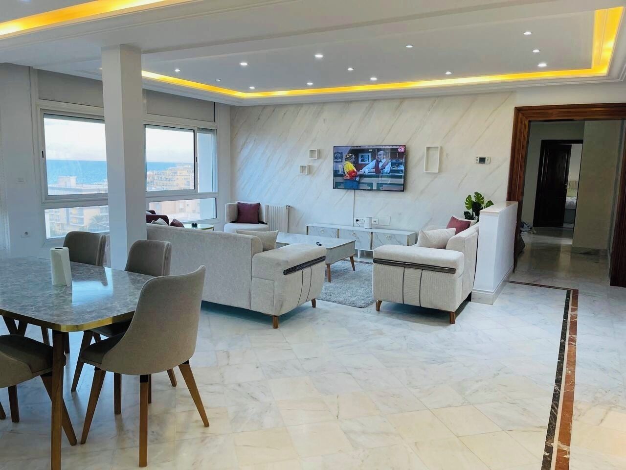 Apartamento, 3 quartos, acessível, fumadores | Lounge
