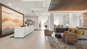 Sala de estar do lobby