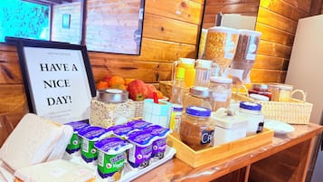 Café da manhã continental grátis todos os dias