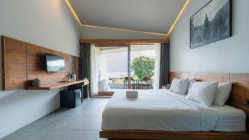 Quarto Duplo ou Twin Deluxe, vista para o jardim | Wi-fi grátis