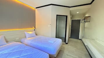 Quarto Twin Standard, Vista para a cidade | Wi-fi grátis