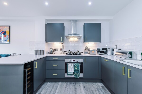 Apartamento família, 2 quartos, para não fumantes | Cozinha privada