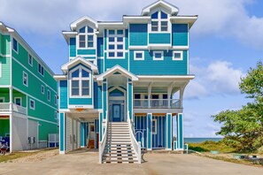 Waterfront home with amazing sound view, private pool, hot tub, & game ...