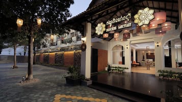 Entrada do alojamento