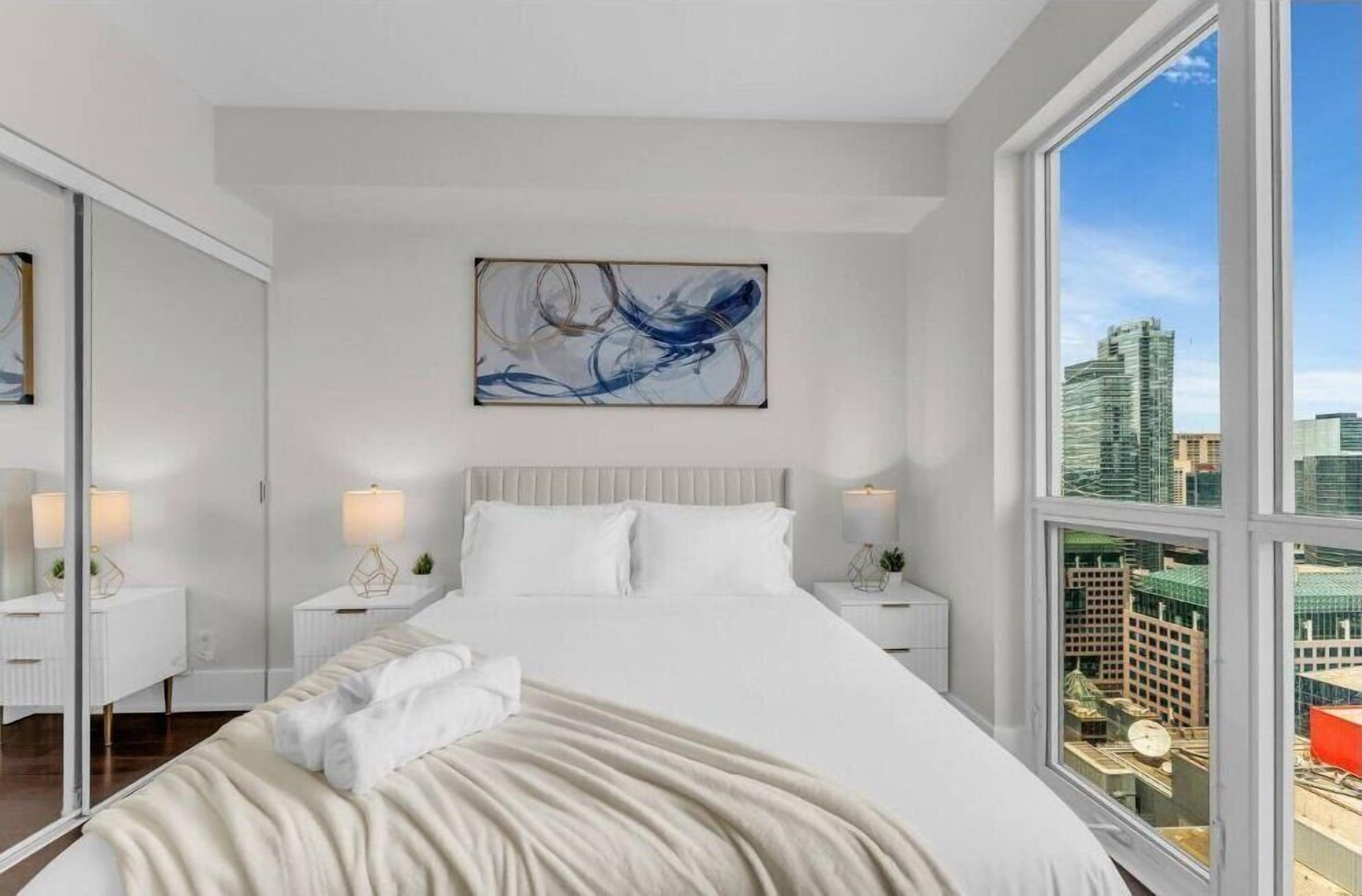 Apartamento exclusivo | Camas com colchões de espuma com sistema de memória