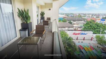 Suíte executiva | Terraço/pátio