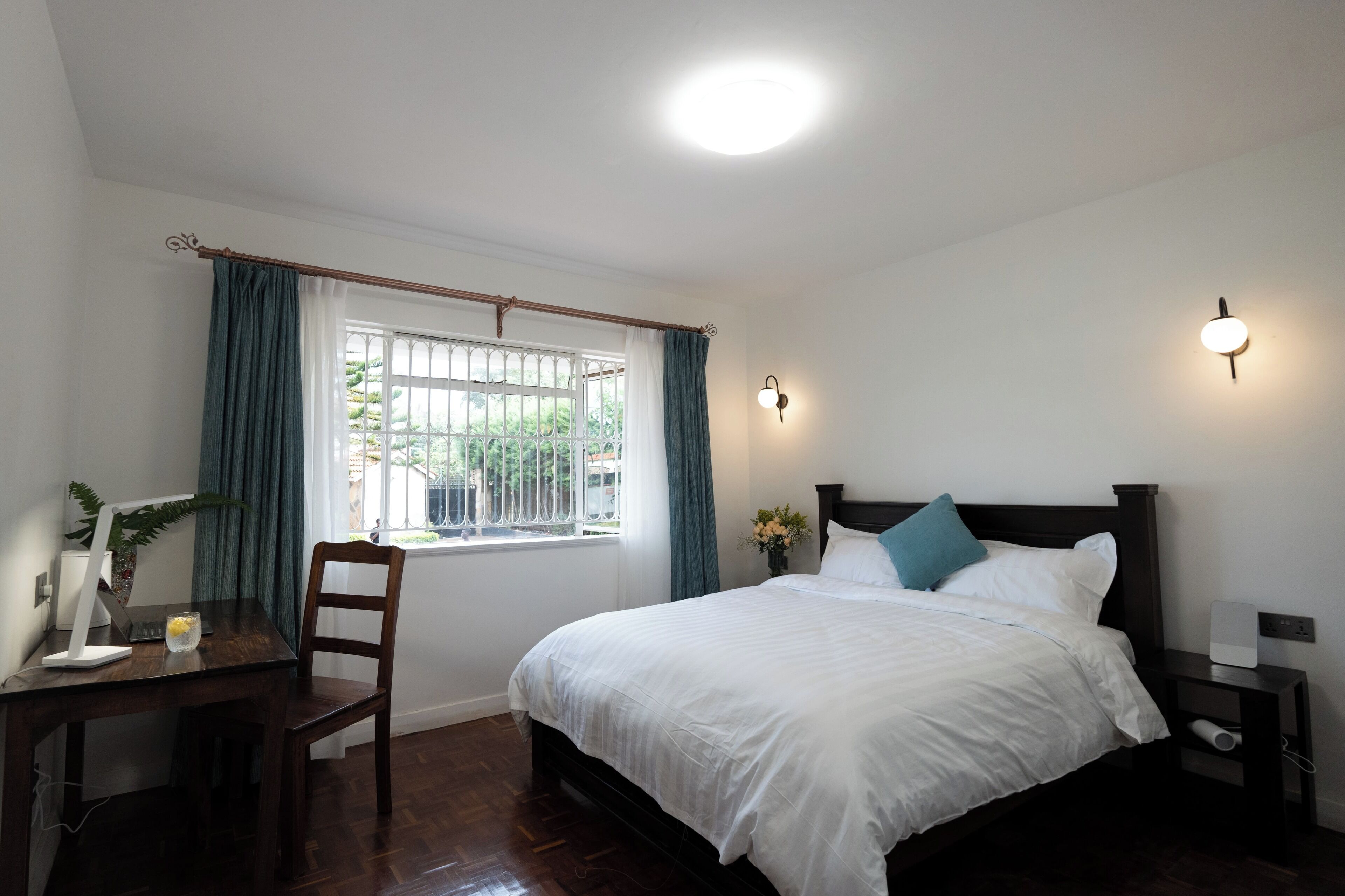 Quarto Duplo, pátio, vista para o jardim | Wi-fi grátis 