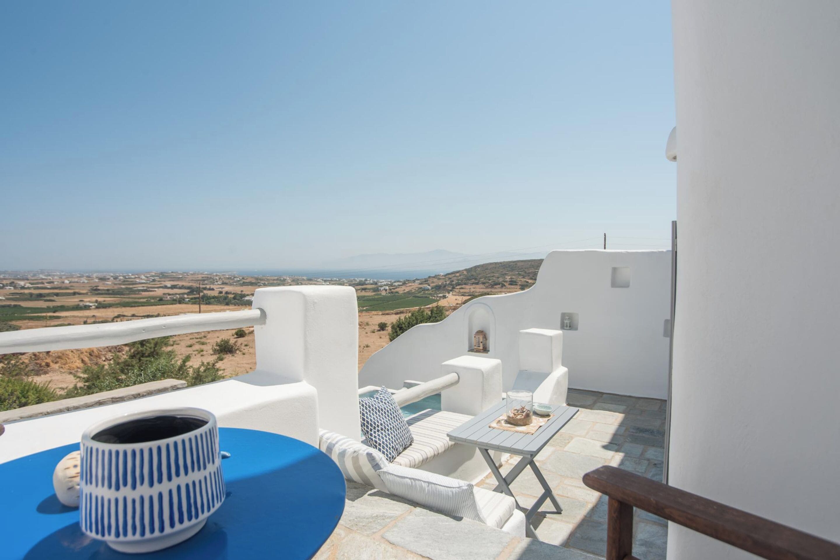 Villa, vista para a montanha | Varanda