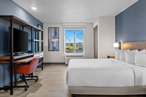 Quarto standard, 1 cama King, para não fumantes | Wi-Fi de cortesia