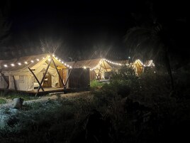 Tenda de Luxo, vista para a montanha | Terraço/pátio interior