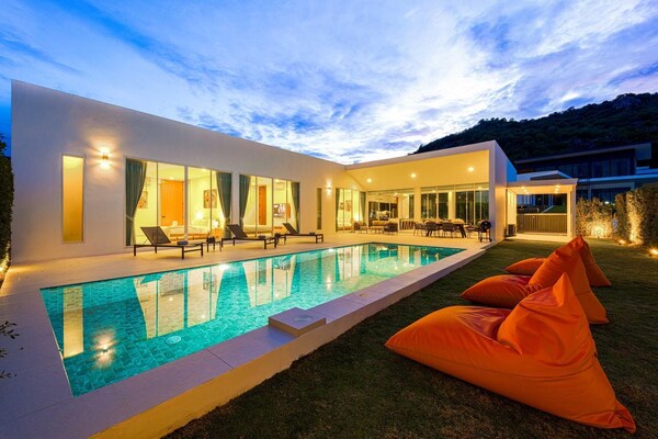 Modern 4 Bed Private Pool Villa Kh-b6 - Prachuap Khiri Khan