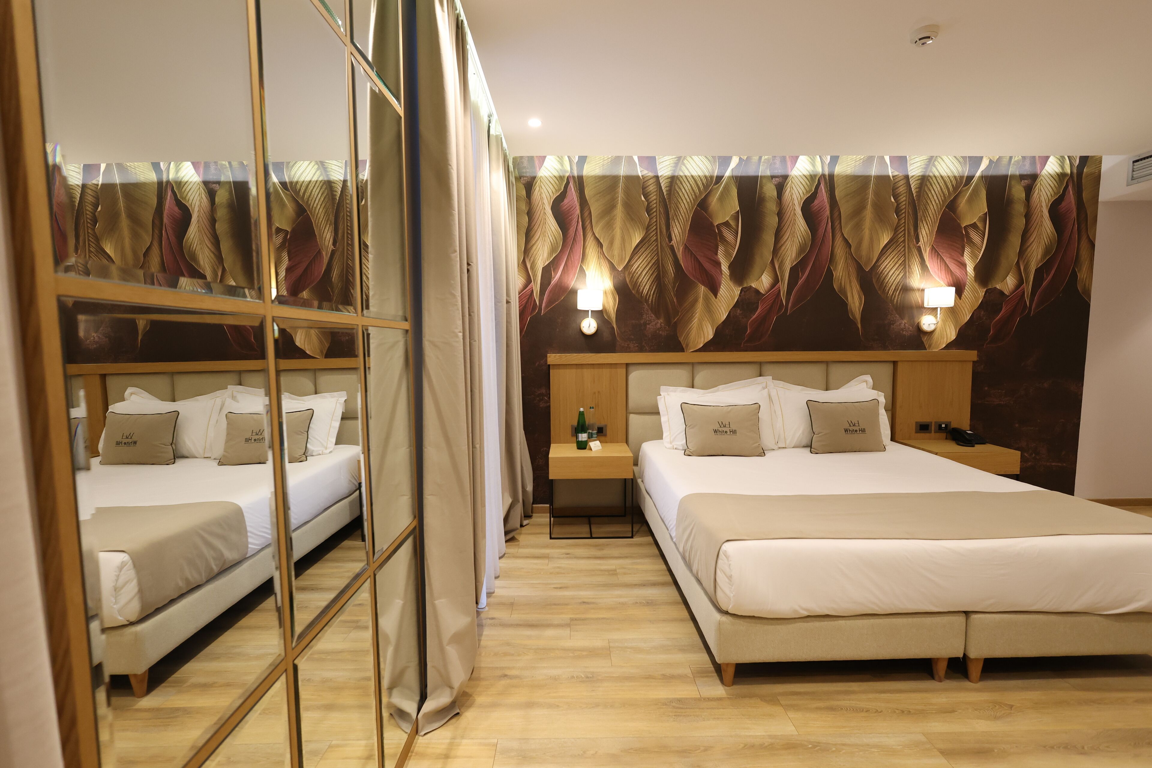 Quarto Duplo Deluxe | Roupa hipoalergénica, minibar, secretária, quartos insonorizados 